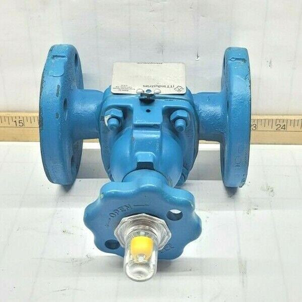NEW ITT DIA-FLO 1" FLANGED MANUAL DIAPHRAGM CONTROL VALVE CWP200 1-2501 ...