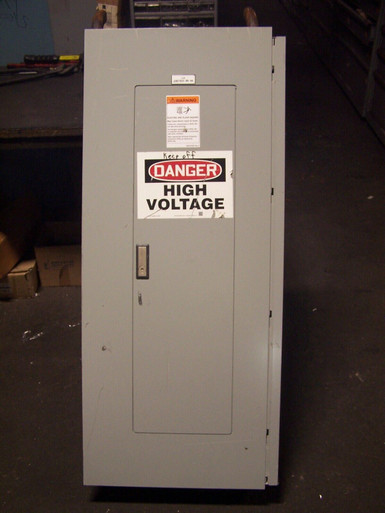 EATON PRL1A 100 AMP MAIN LUG PANELBOARD W/ 120KA SURGE PROTECTOR 208Y ...