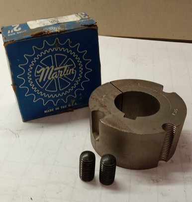 NEW MARTIN TAPER-LOCK BUSHING 2" BORE 1/2" X 1/4" KEYWAY 4.25" OD 3020 ...