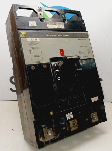 SQUARE D MAL36600 600 AMP CIRCUIT BREAKER 3 POLE 600 VAC 250 VDC (FLAW ...