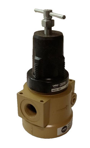 NEW CROWN PRESSURE REGULATOR VALVE 1/2" 250 PSI PRI 125 PSI SEC 175ºF ...