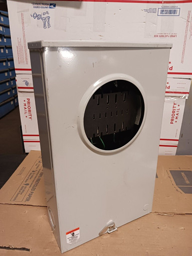 BROOKS MD 602U3010A13-055 30 AMP METER SOCKET RINGLESS 13T 3P/4W 600 ...