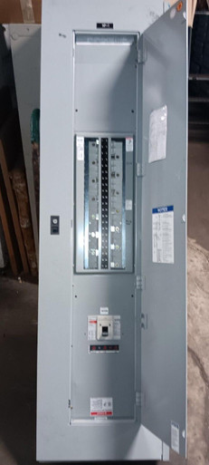 EATON PRL2A 400 AMP MAIN BREAKER PANELBOARD 42 CIRC 480Y/277 VAC 3Ø ...