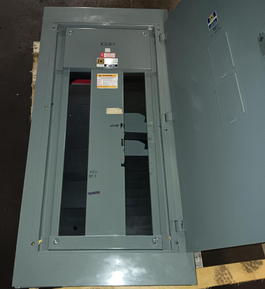 SQUARE D 400 AMP MAIN LUG HCN I-LINE PANELBOARD 1-PHASE 120/240 VAC 63 ...