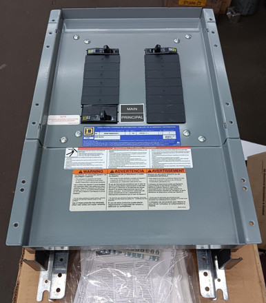 NEW SQUARE D 100 AMP MAIN BREAKER NQ PANEL INTERIOR 18 CIRCUIT 1-PHASE ...