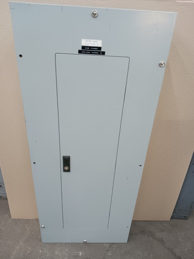 EATON 100 AMP MAIN BREAKER PRL-1A PANELBOARD 208Y/120 V 3PH 4W 42 ...