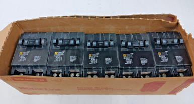 NEW SQUARE D 20 AMP CIRCUIT BREAKER QUAD POLE 120/240 VAC HOMT2020220CP ...