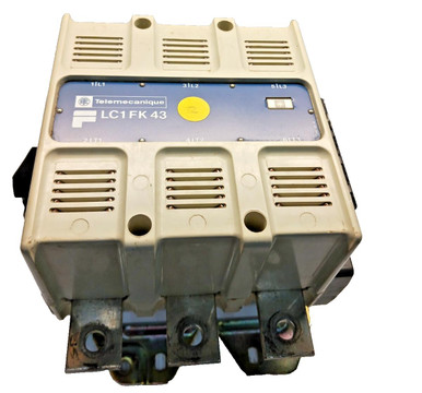 TELEMECANIQUE LC1FK43 AC CONTACTOR 120 VAC COIL 700 AMP 400 HP MAX - C ...