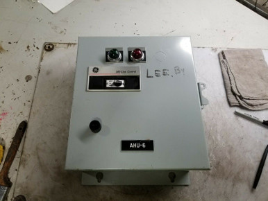 GE 300-LINE CONTROL MAGNETIC STARTER TRANSFORMER ENCLOSURE ...