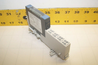 TURCK ANALOG INPUT MODULE W/ TERMINAL BASE BL20-2AI-I(0/4...20MA) - C ...