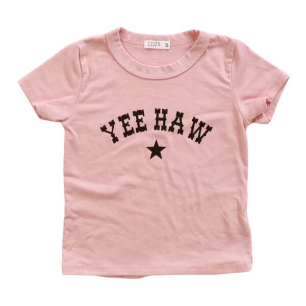 Short-Sleeve Tee ("YEE HAW") - Cozii