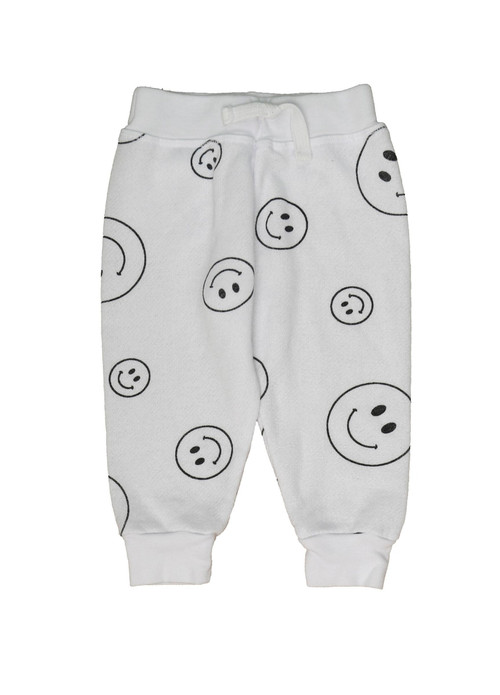 PRINTED BACK POCKET SWEATPANTS - Cozii