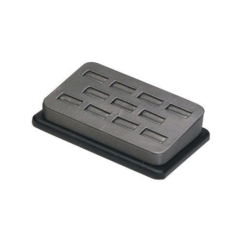 Steel Grey 11-Ring Slot Display - Ed's Box & Supply Inc.