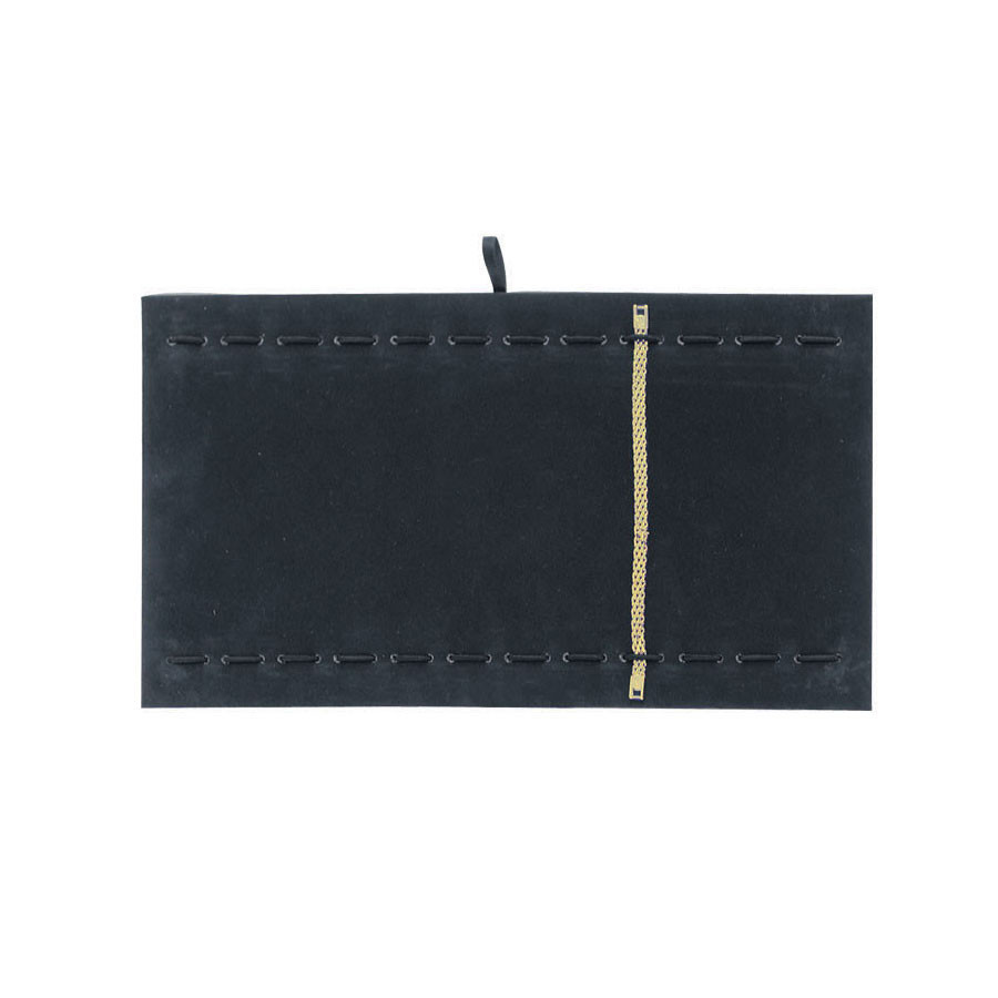 Black Velvet Bracelet Watch Tray Pad - Ed's Box & Supply Inc.