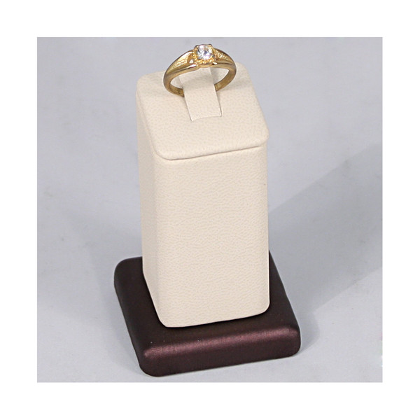Ring Clip Display, 1 3/4" x 1 3/4" x 3"H, Premium Beige With Steel ...