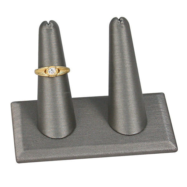 2-Finger Ring Display 3 5/8” x 2 1/8” x 2 1/4” H,Choose from various ...