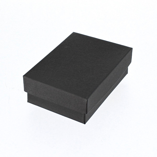Cotton Filled Box Matte Black (Choose from various sizes) , PRICE FOR ...