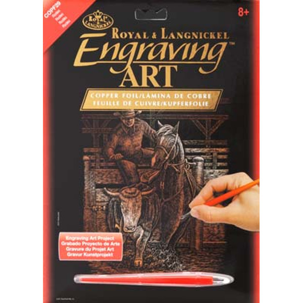 Engraving, Copper, Rodeo - King Kong Hobbies