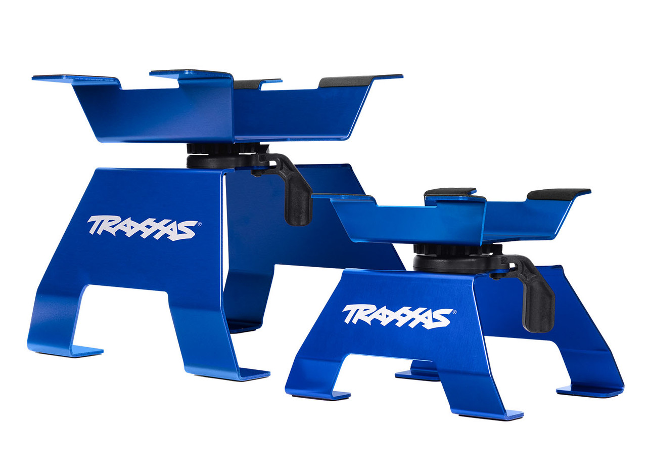 RC Truck Stand (Large): BLUE