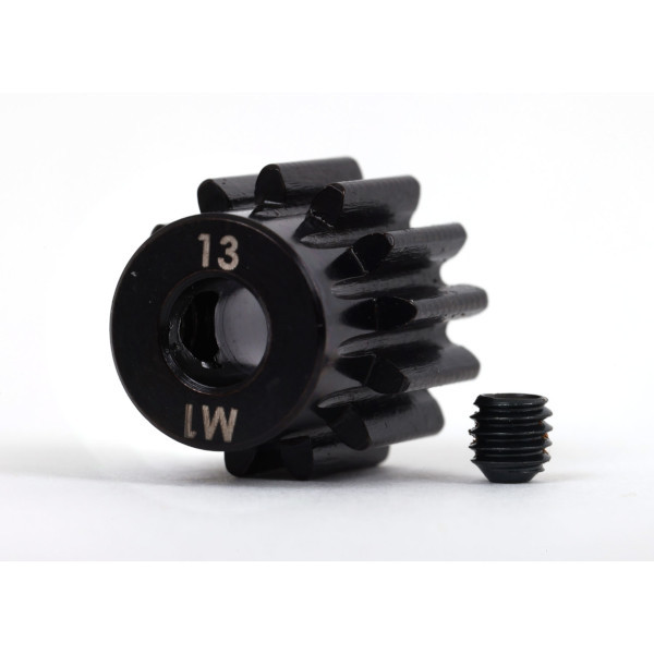 Gear, 13T M1 Pinion, 5mm Shaft - King Kong Hobbies