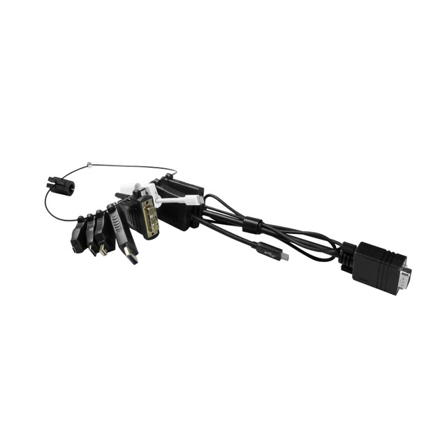 Adapter Ring with 8 Adapters: DVI, DisplayPort, Mini-DisplayPort, 2 ...