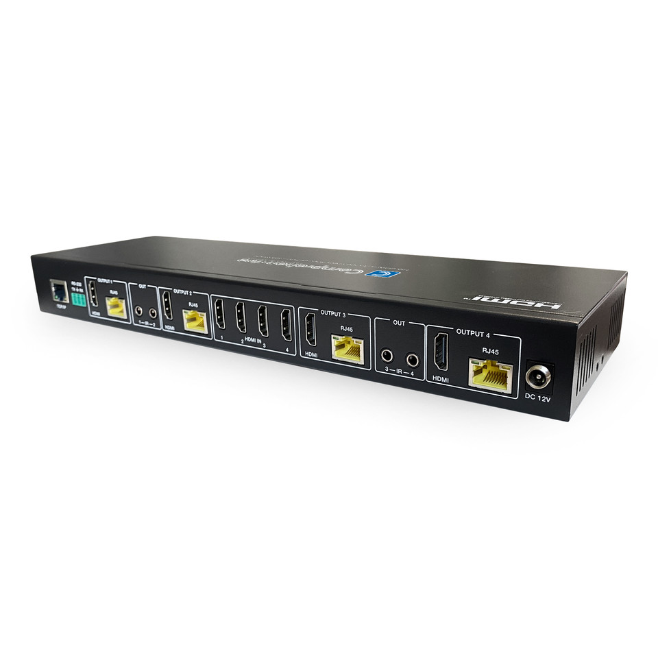 Pro AV/IT Integrator Series™ 4x4 HDMI 4K 60Hz 4:4:4 Matrix Switcher ...