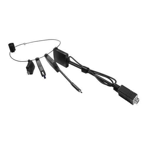 Adapter Ring with 4 Adapters: DisplayPort, Mini-DisplayPort, USB-C and VGA