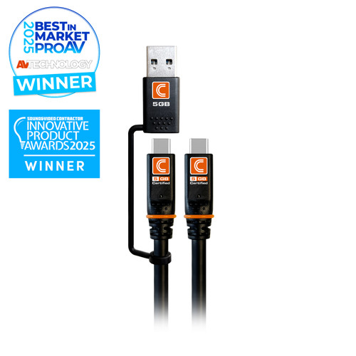 Pro AV/IT Integrator Series™ Transformer™ USB-C to USB-C Cable or USB-A ...