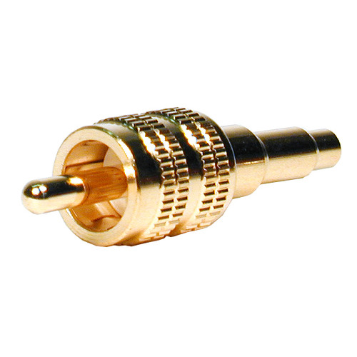 Premium True 75 Ohm RCA Plug, 26 awg Mini coax