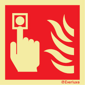 Everlux 150x150 Fire alarm call point sign | IMPA 336101 - Kyodo USA