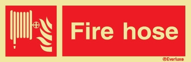 Everlux 300x100 Fire hose sign | IMPA 336144 - Kyodo USA