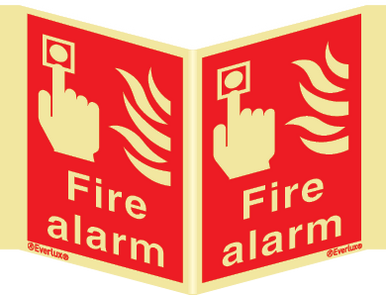 Everlux 300x400 Fire alarm call point sign text | IMPA 336502 - Kyodo USA