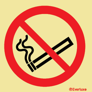 Rigid plastic 300x300 No smoking-prohibition | IMPA 338500 - Kyodo USA
