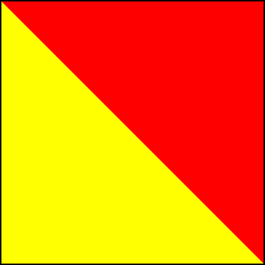 Alphabet Flag O Flag (4X6) - Kyodo USA