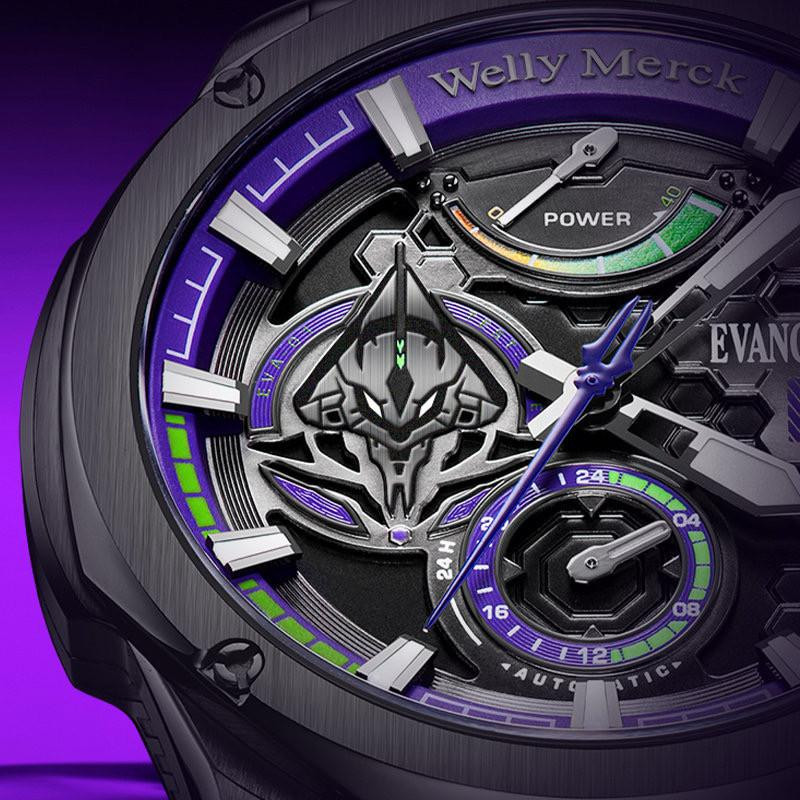 Welly Merck x Neon Genesis Evangelion Limited Edition Watch Pro