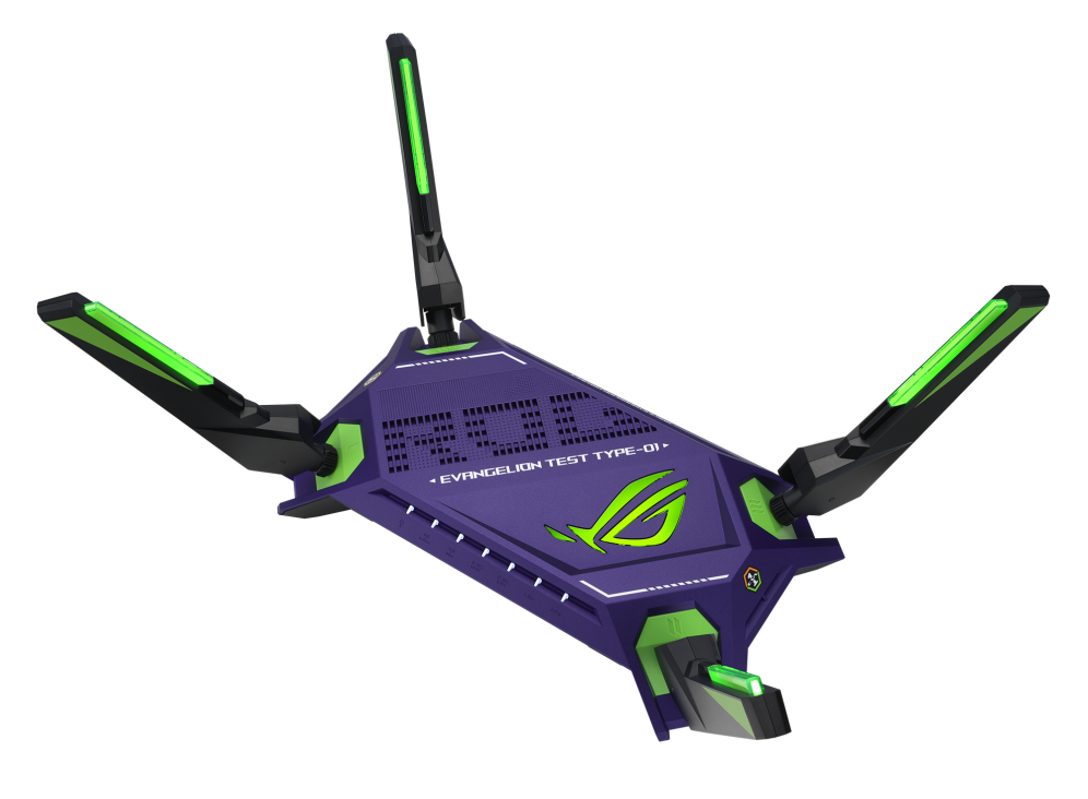 ROG x EVA Rapture GT-AX6000 Limited Edition Gaming WiFi Router