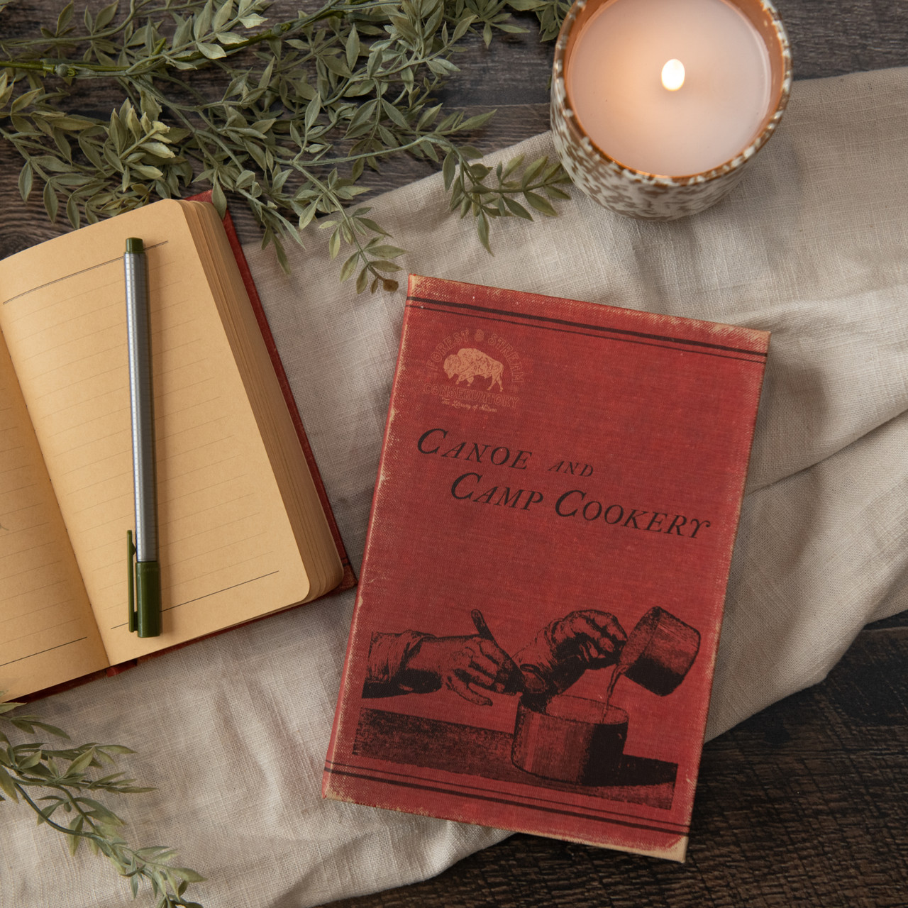 8.5" CAMP COOKERY JOURNAL - Ragon House