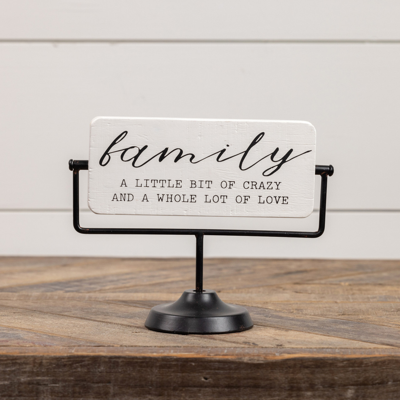 2 SIDED HOME & FAMILY SIGN - Ragon House