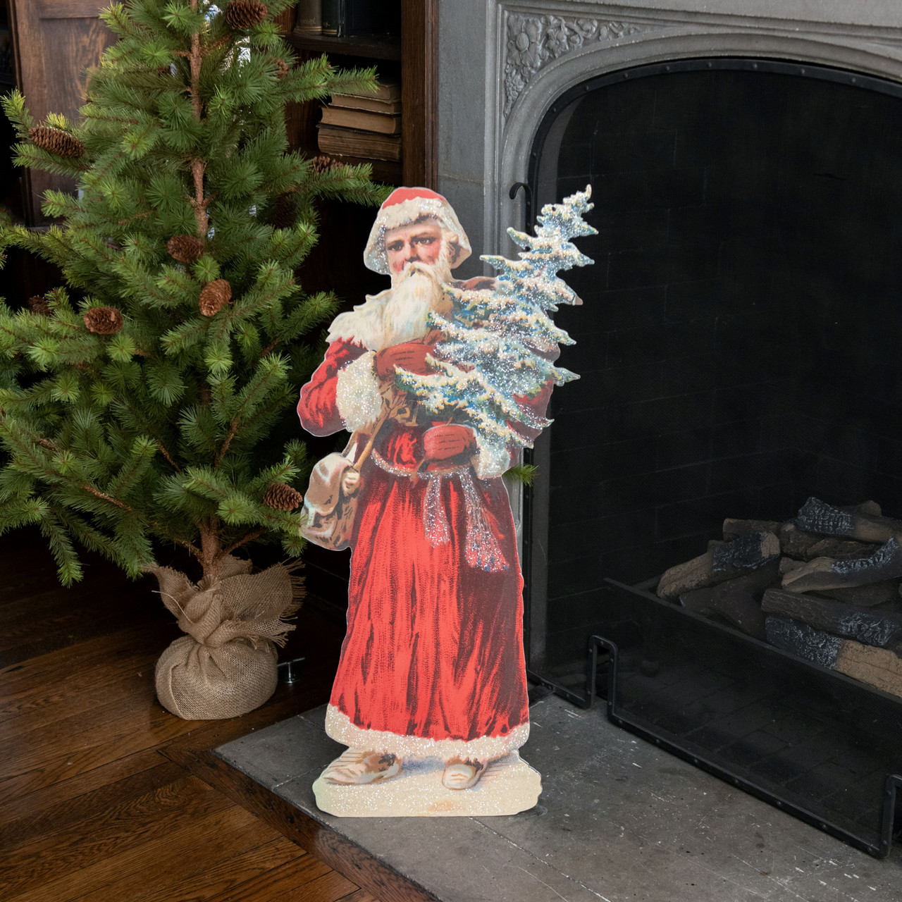 36" SANTA W/ TREE DUMMY BOARD - Ragon House