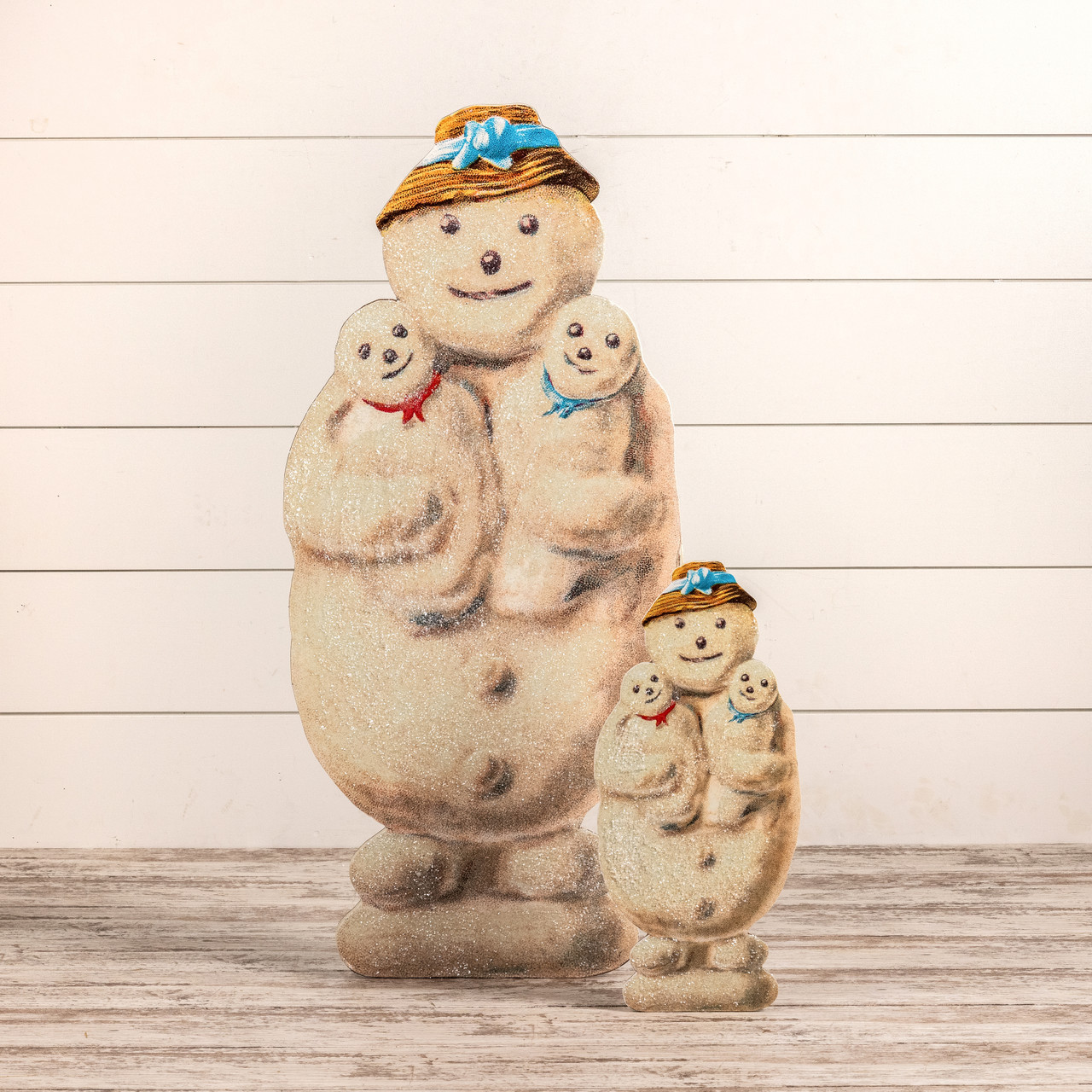 18" SNOWMAN FAMILY DUMMY BOARD - Ragon House