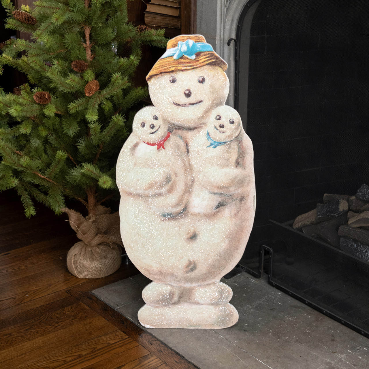 36" SNOWMAN FAMILY DUMMY BOARD - Ragon House