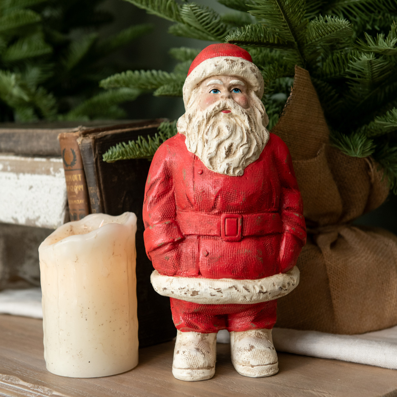 RED VINTAGE SANTA - Ragon House
