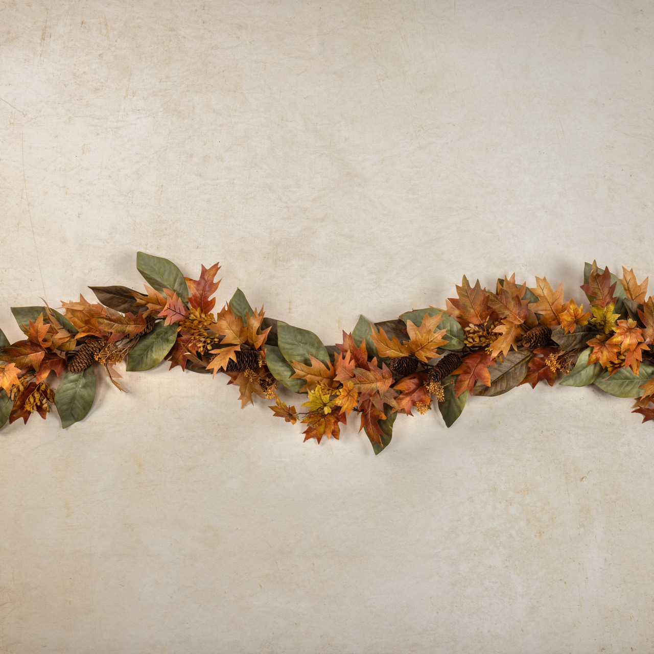 6' HARVEST MIXED LEAF GARLAND - Ragon House