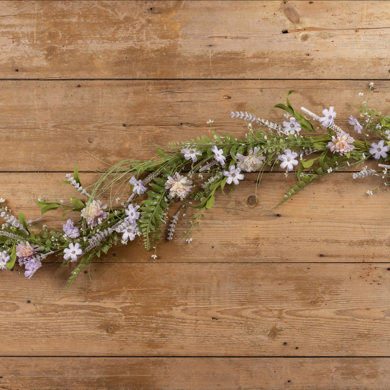 6' PURPLE WILDFLOWER GARLAND - Ragon House