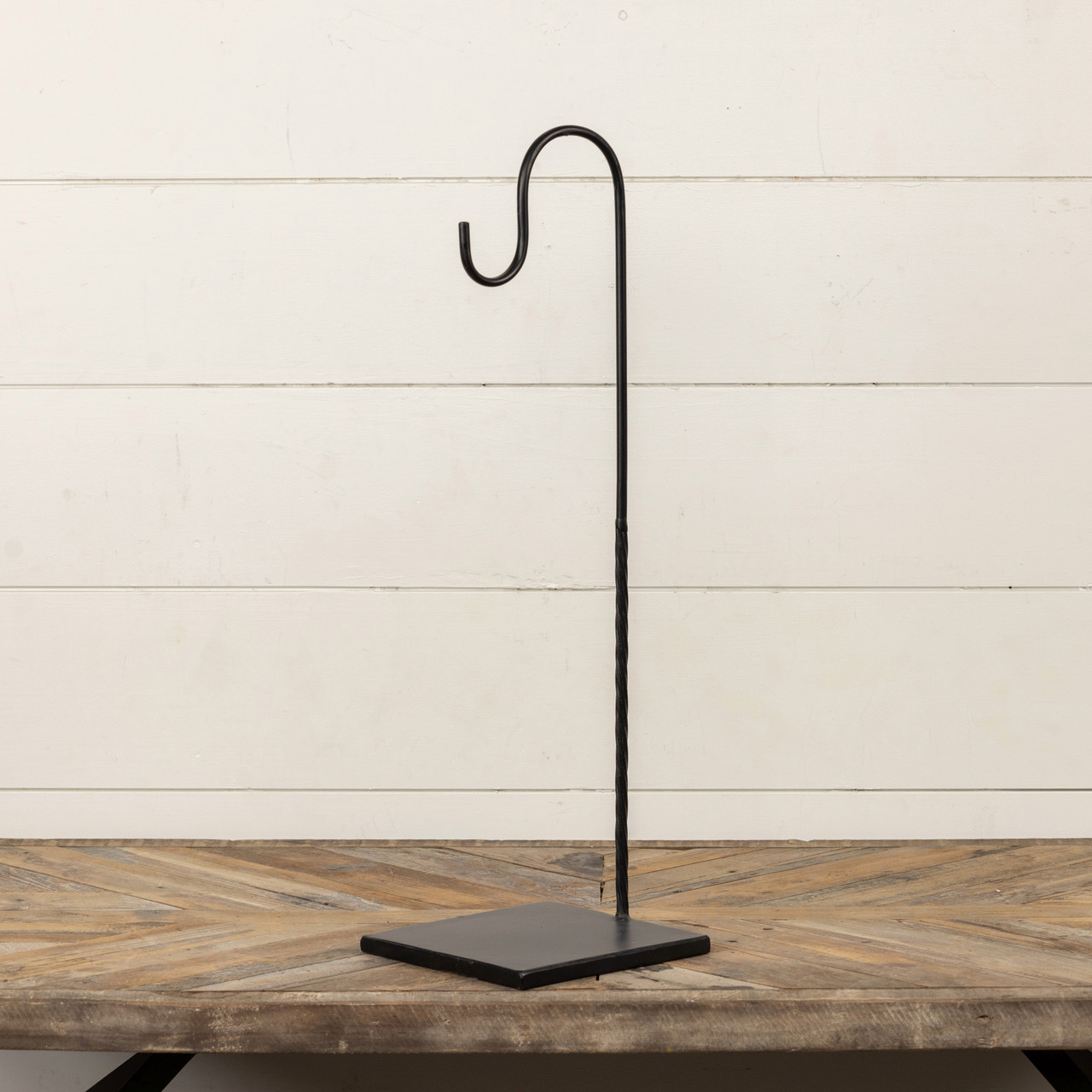 24.25" BLACK METAL HOOK STAND - Ragon House