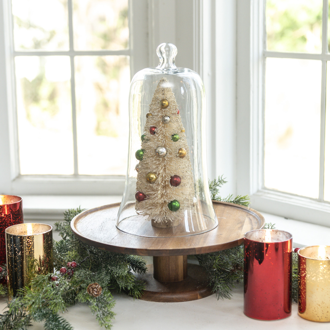 12.25" GLASS BELL CLOCHE - Ragon House