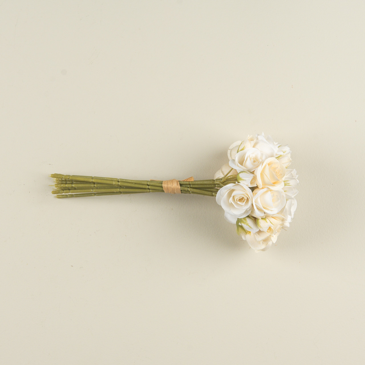 12" CREAM MINI ROSE BUNDLE - Ragon House