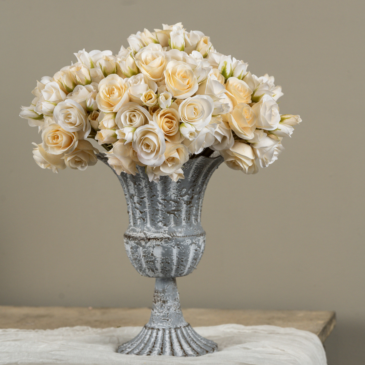 12" CREAM MINI ROSE BUNDLE - Ragon House