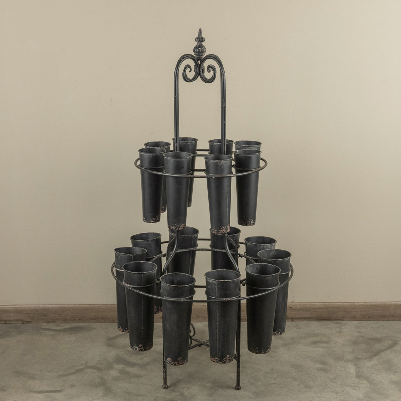 BLACK 18 BUCKET STAND - Ragon House