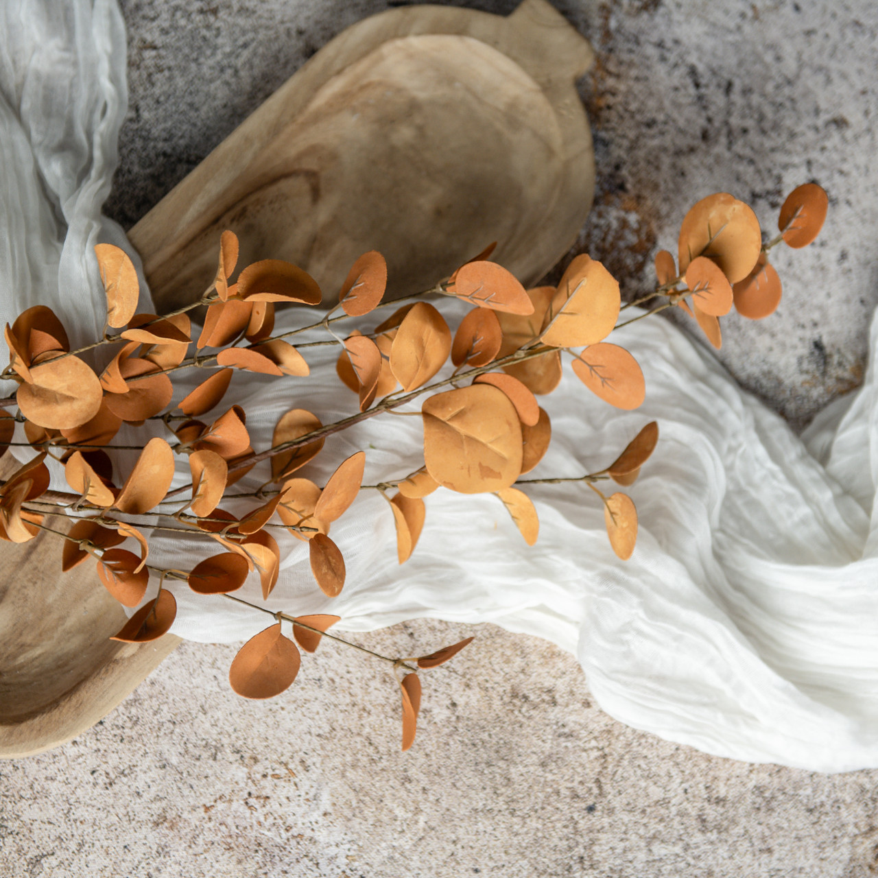 35" RUST EUCALYPTUS SPRAY - Ragon House